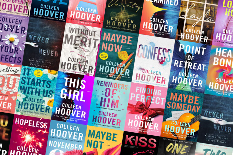 Todos os livros da Colleen Hoover - Prateleira de Cima
